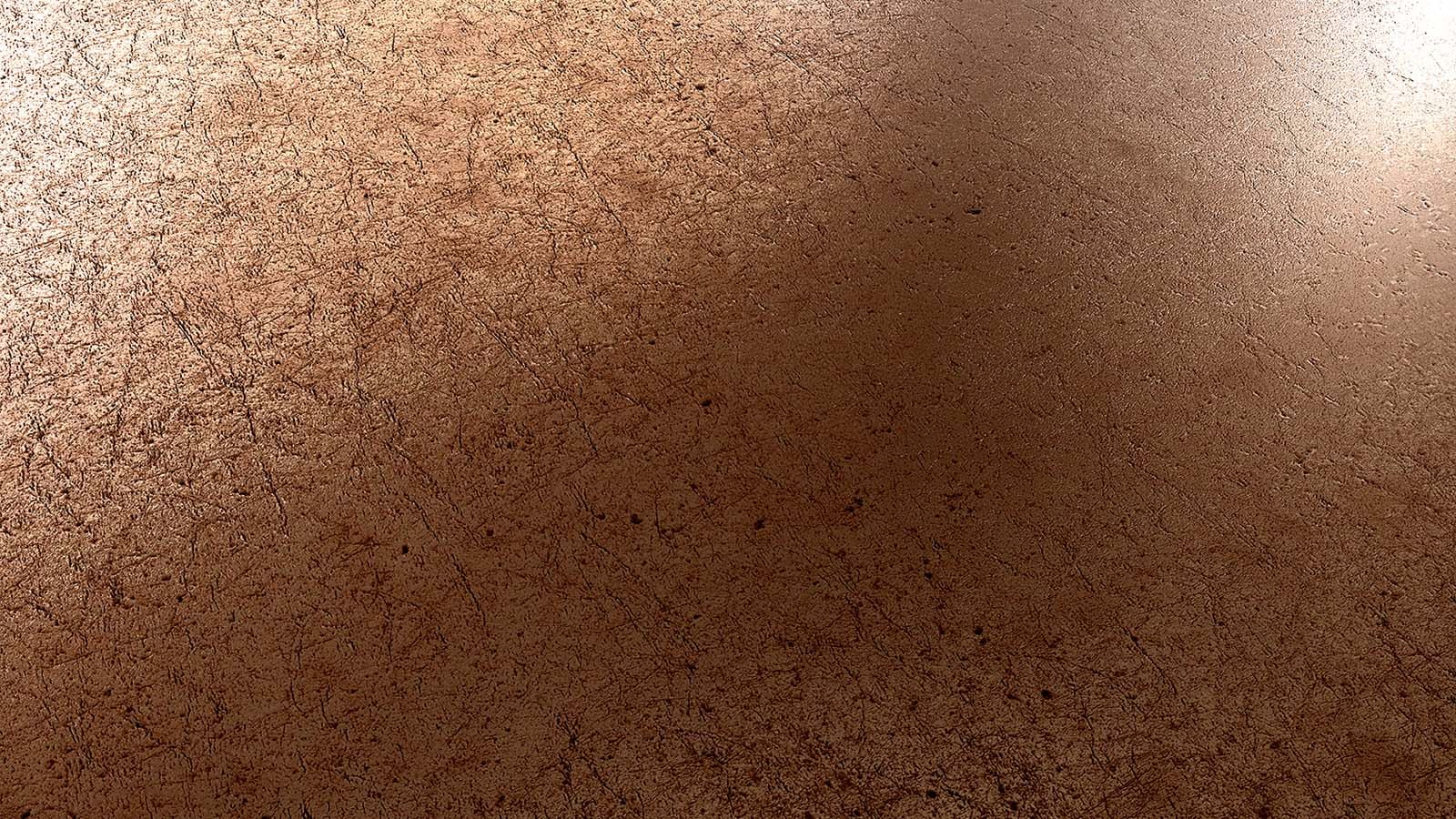 Scratched Brass Metal PBR Texture