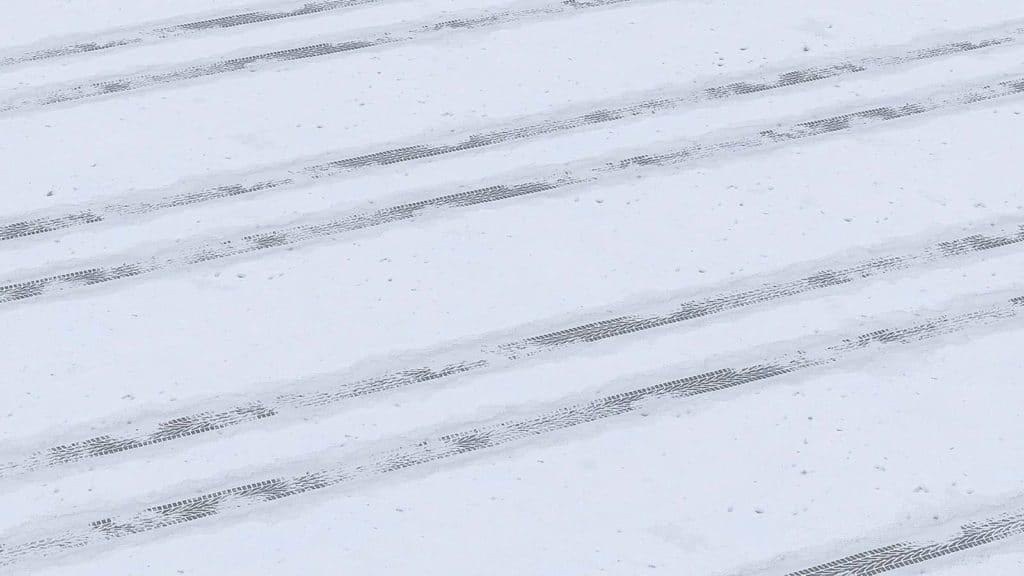 Snowy Road PBR Texture