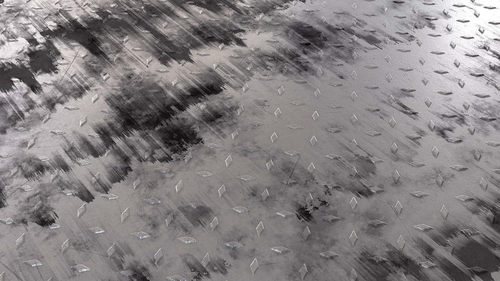 Stained Patterned Metal PBR Texture