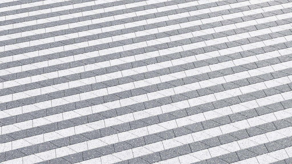 Striped Trapezoidal Pavement PBR Texture