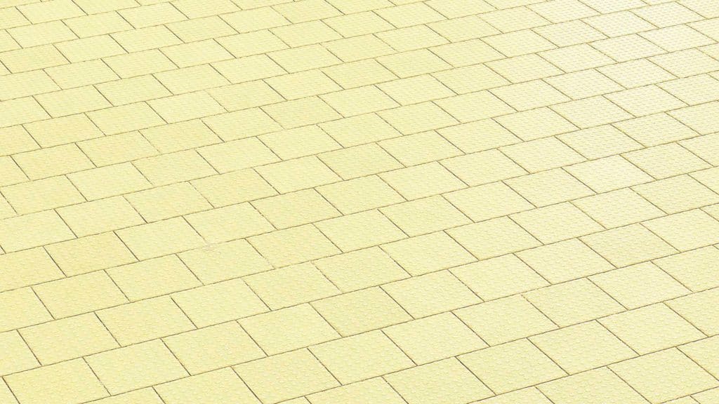 Yellow Pavement PBR Texture