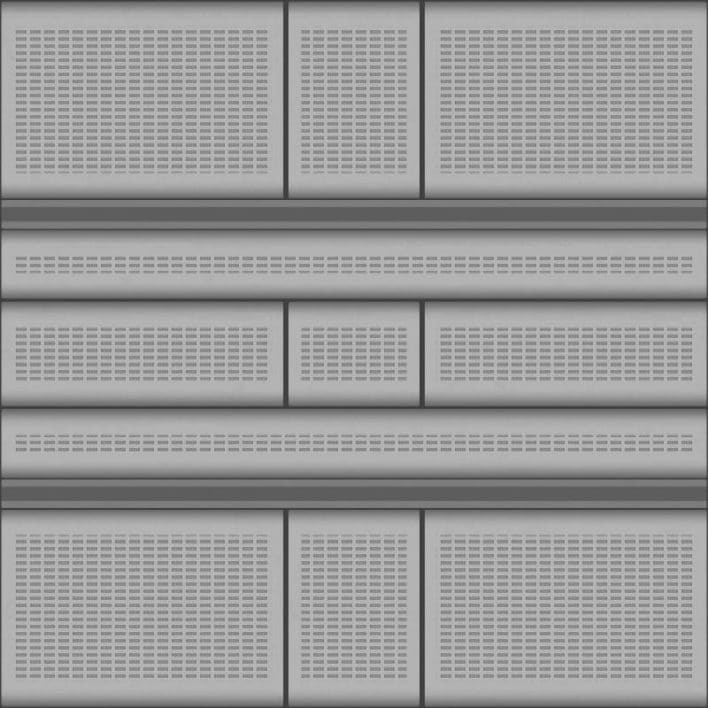 Blue Metal Floor Grate PBR Texture