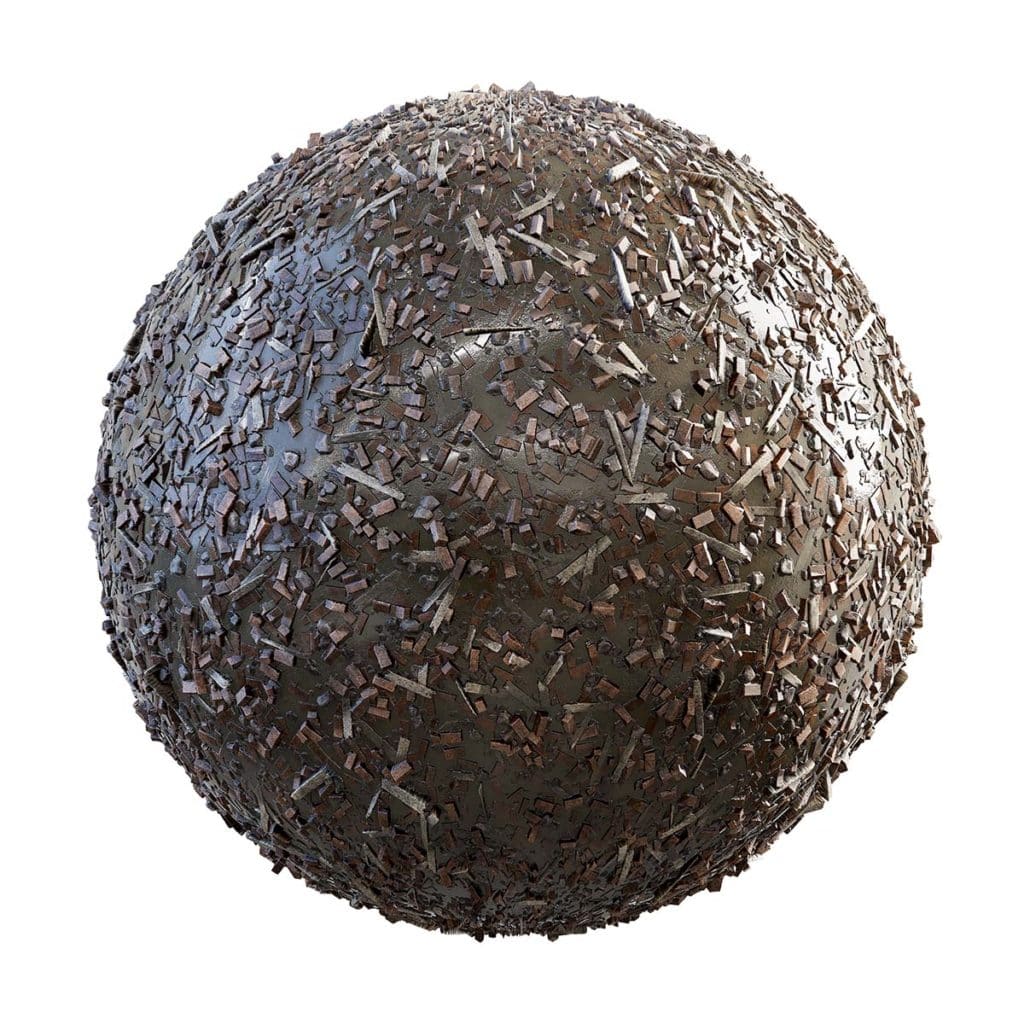 Physical 3 Destrucion PBR Textures