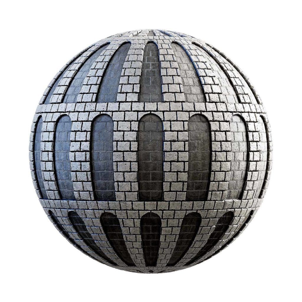 Castle Wall PBR Texture