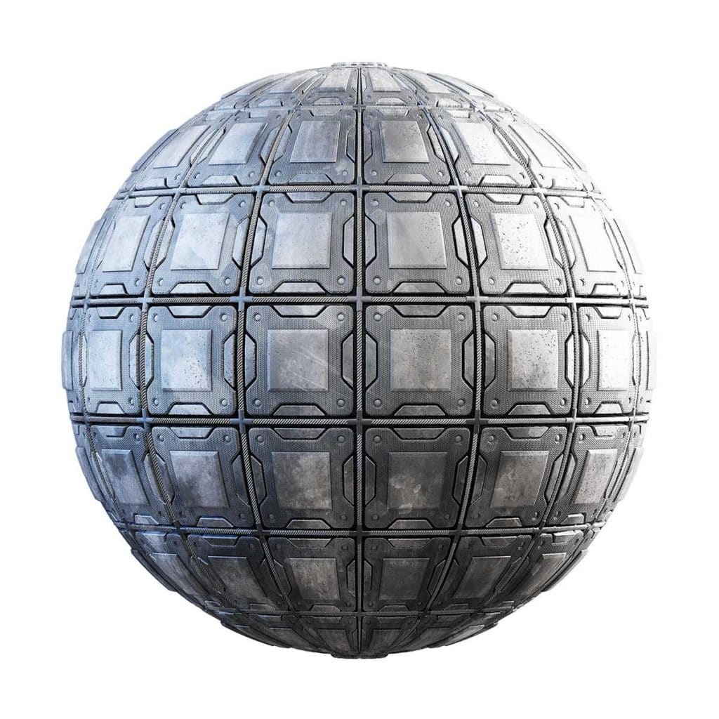 Dusty White Space Station Ceiling Texture