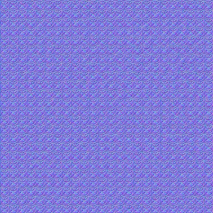 Golden Chain Mail PBR Texture