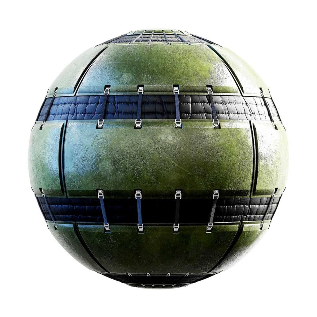 Green Container PBR Texture