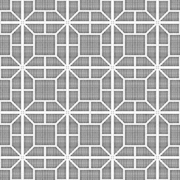 Red Metal Floor Grate PBR Texture