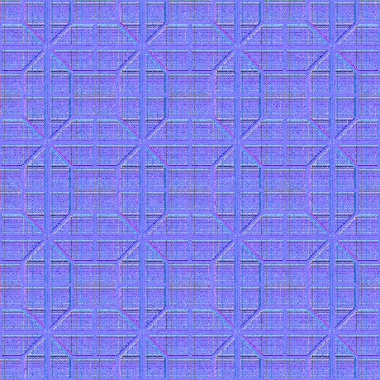 Red Metal Floor Grate PBR Texture