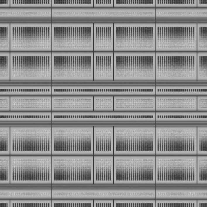 Red Metal Floor Grate PBR Texture