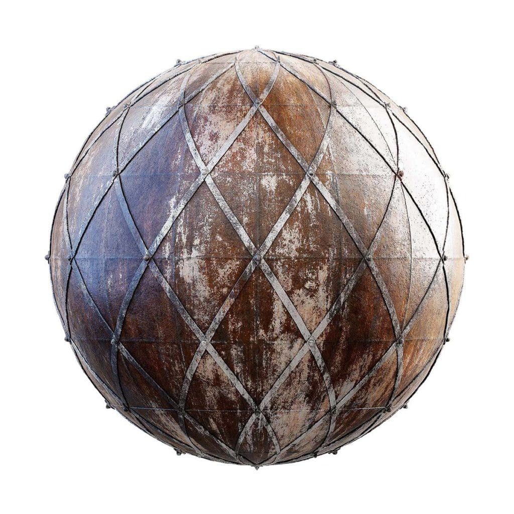 Rusty Metal Gate PBR Texture