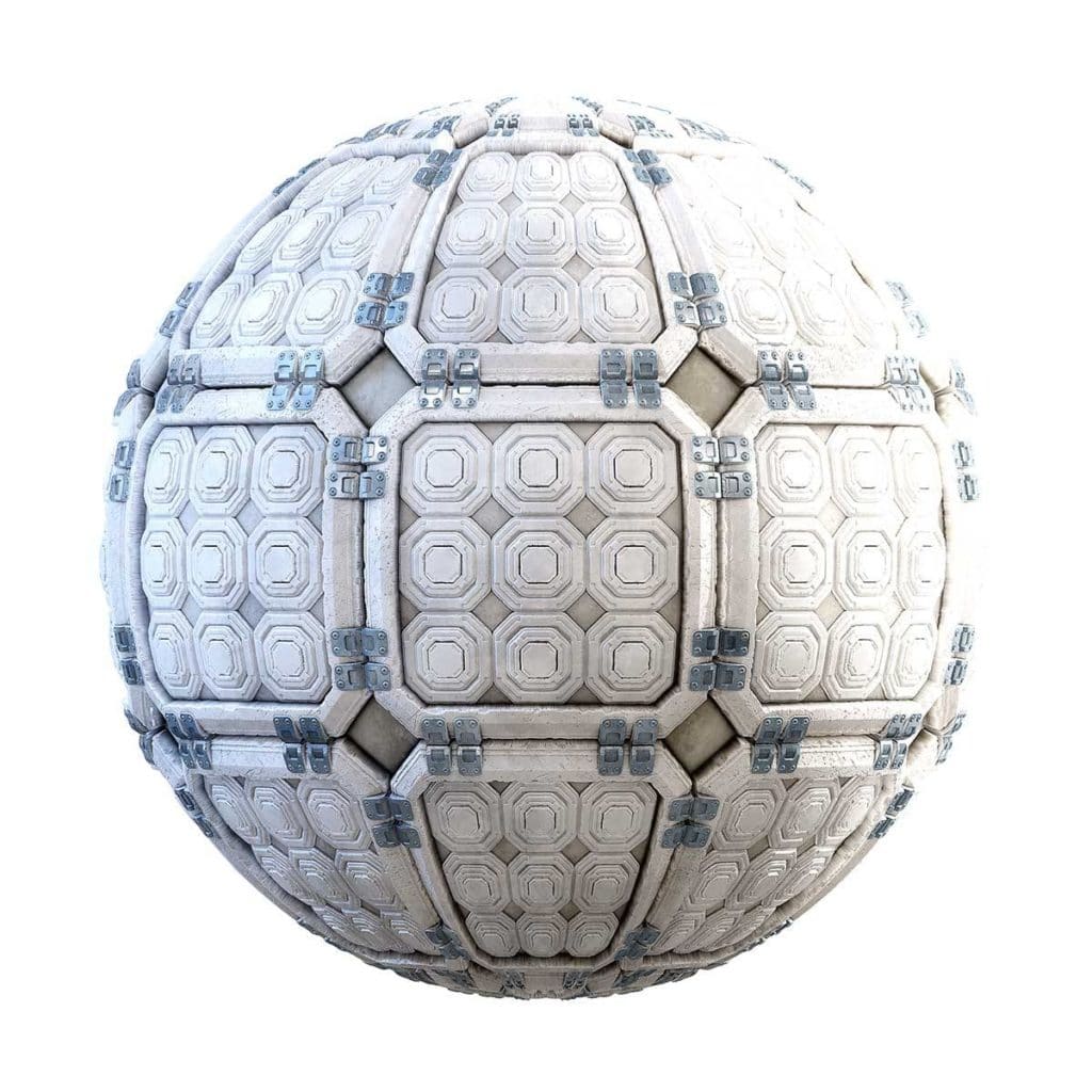 Space Station Wall PBR Texture