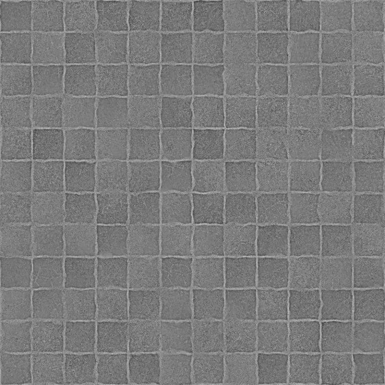 Square Stone Pavement with Moss PBR Texture