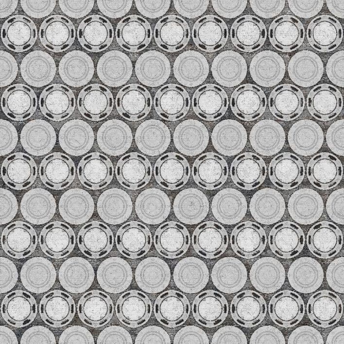 White Space Ship Wall PBR Texture