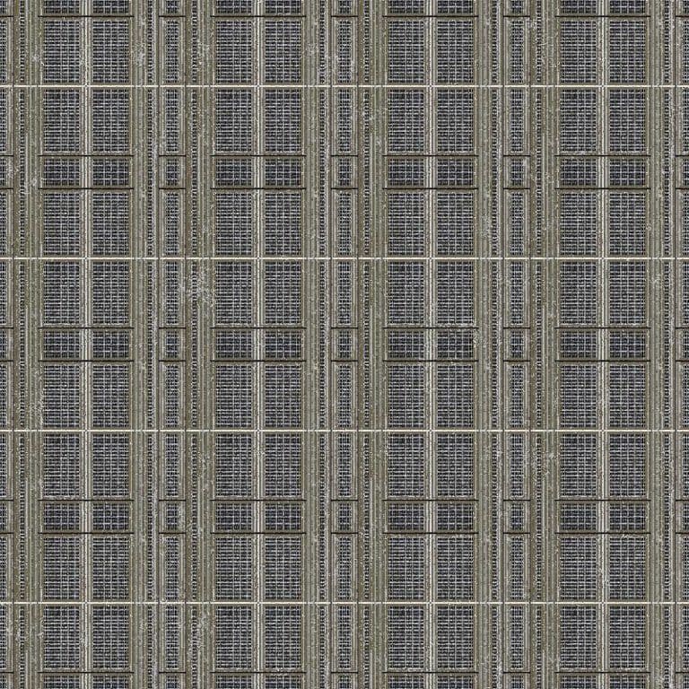 Yellow Metal Floor Grate PBR Texture