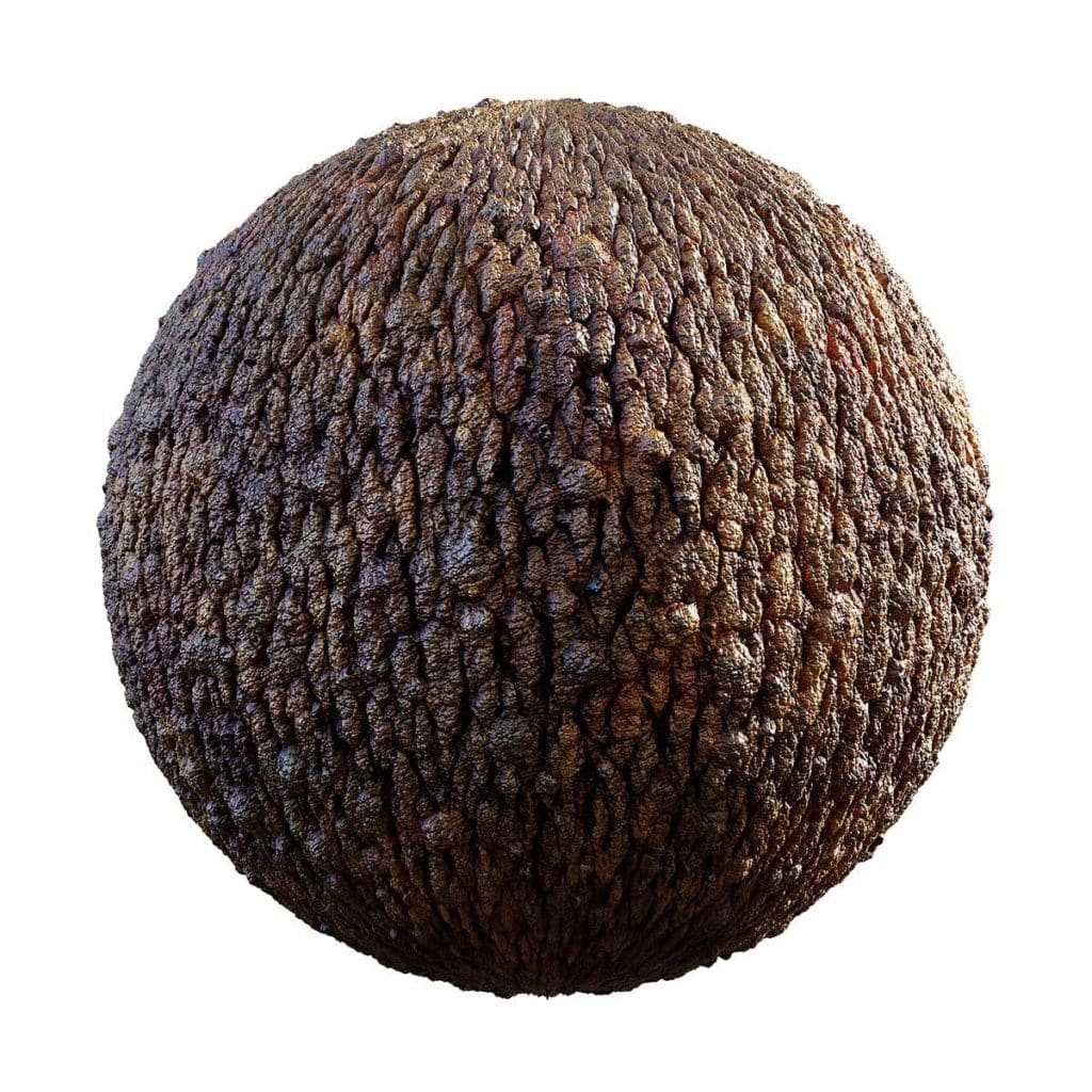 Brown Creature Skin PBR Texture