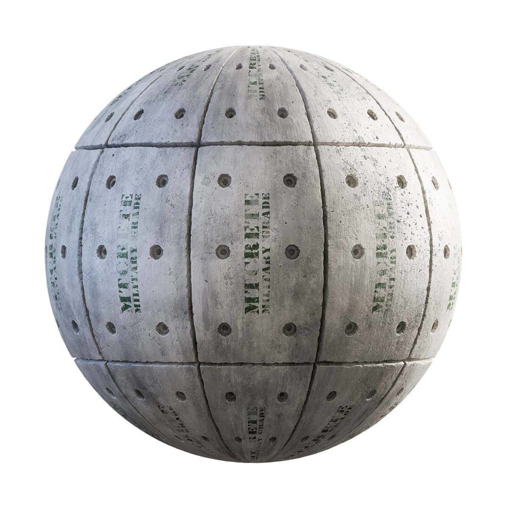 Bunker Wall PBR Texture