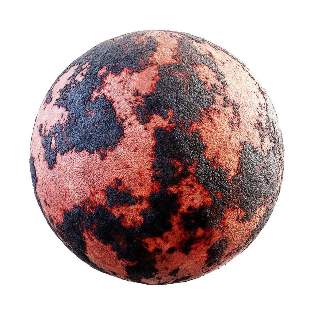 Burnt Skin PBR Texture