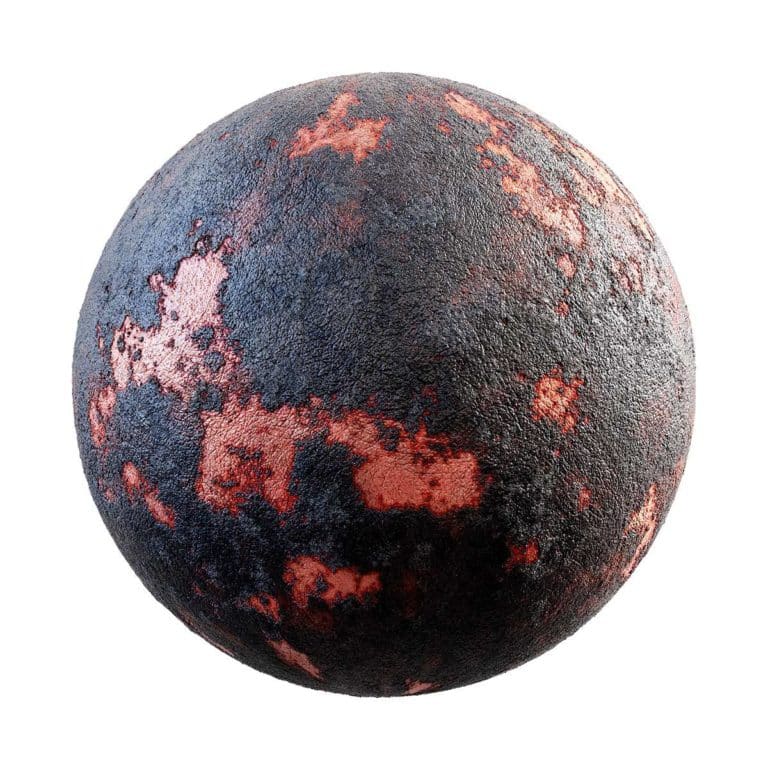 Burnt Skin PBR Texture