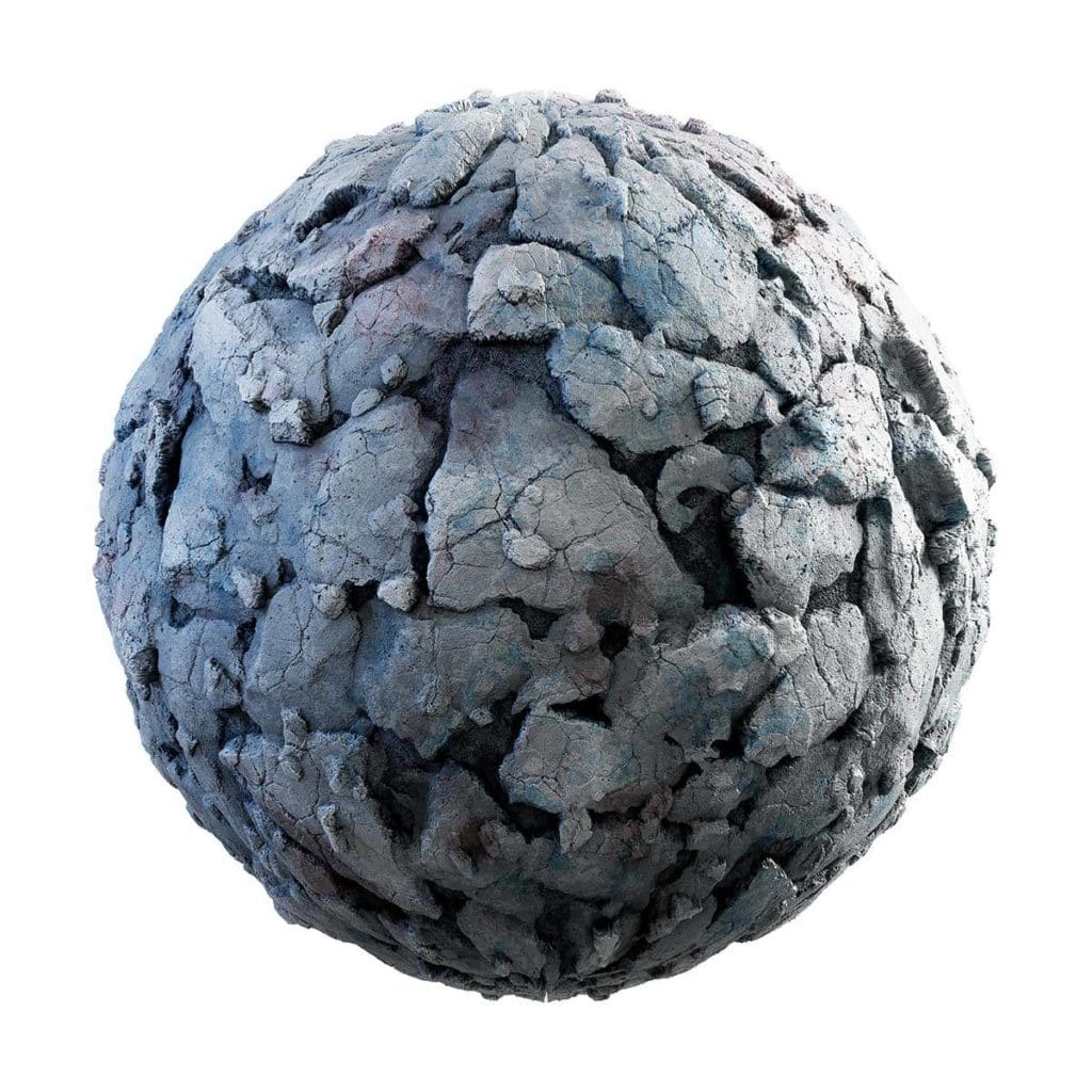 Concrete Rubble PBR Texture