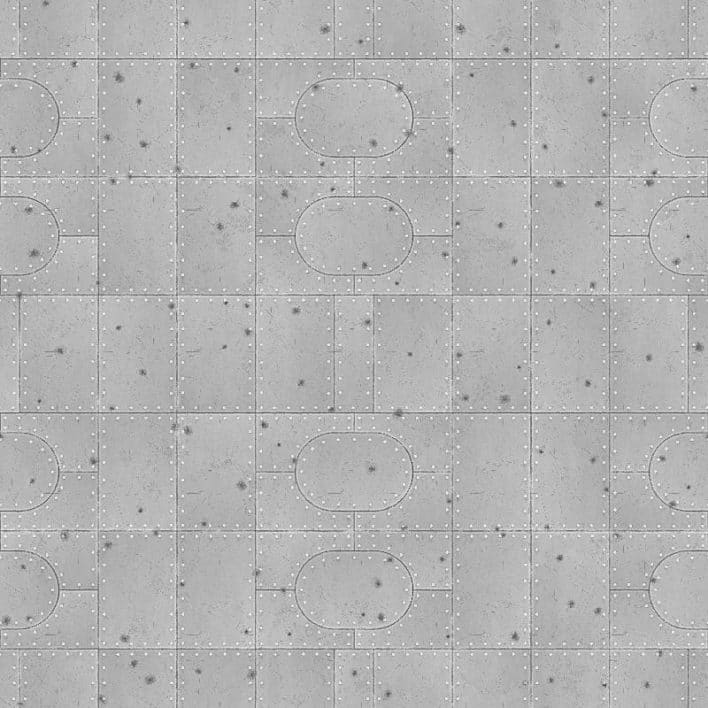 Damaged Aircraft Armor PBR Texture