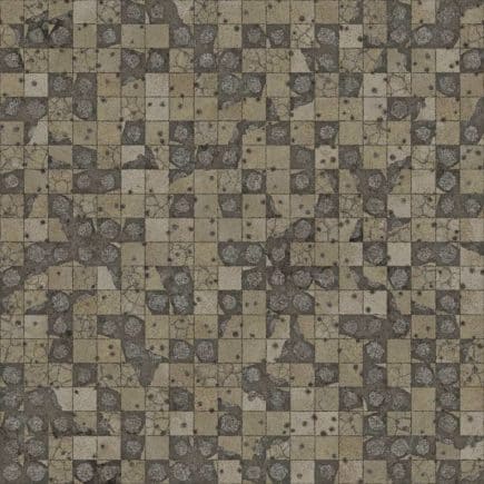 Damaged Ceramic Tiles PBR Texture