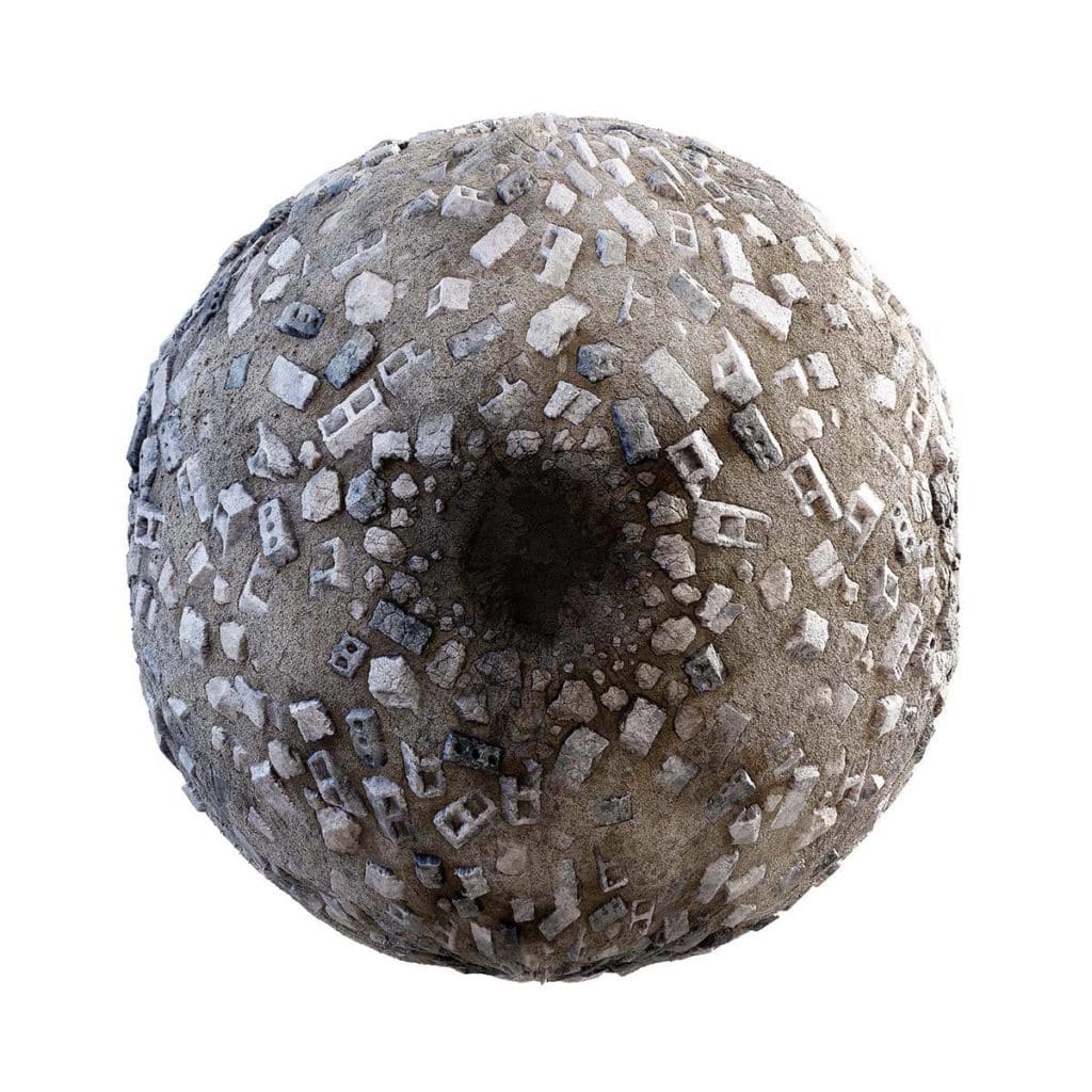 Explosion Hole PBR Texture