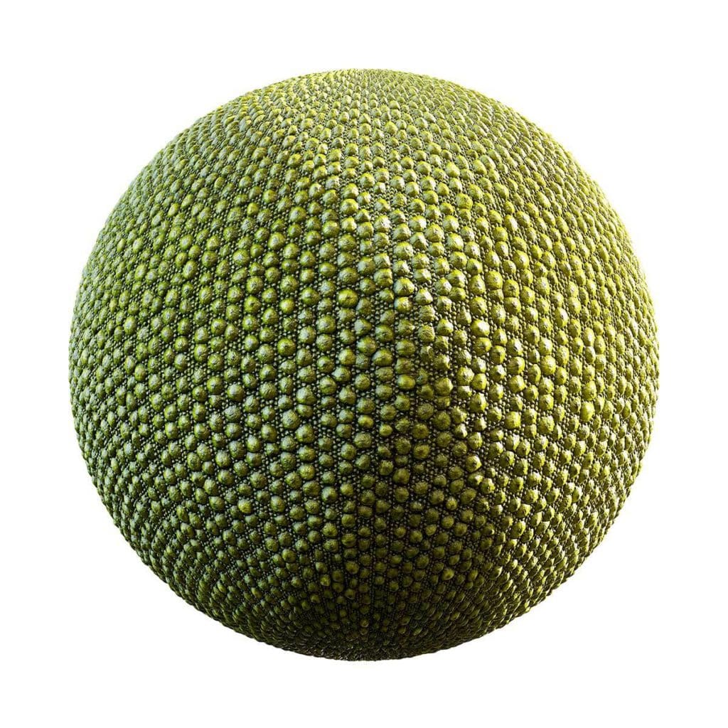 Green Creature Skin PBR Texture