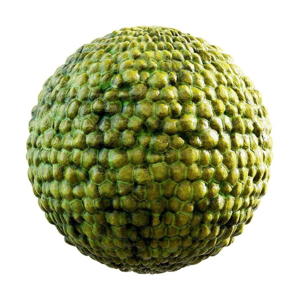 Green Creature Skin PBR Texture