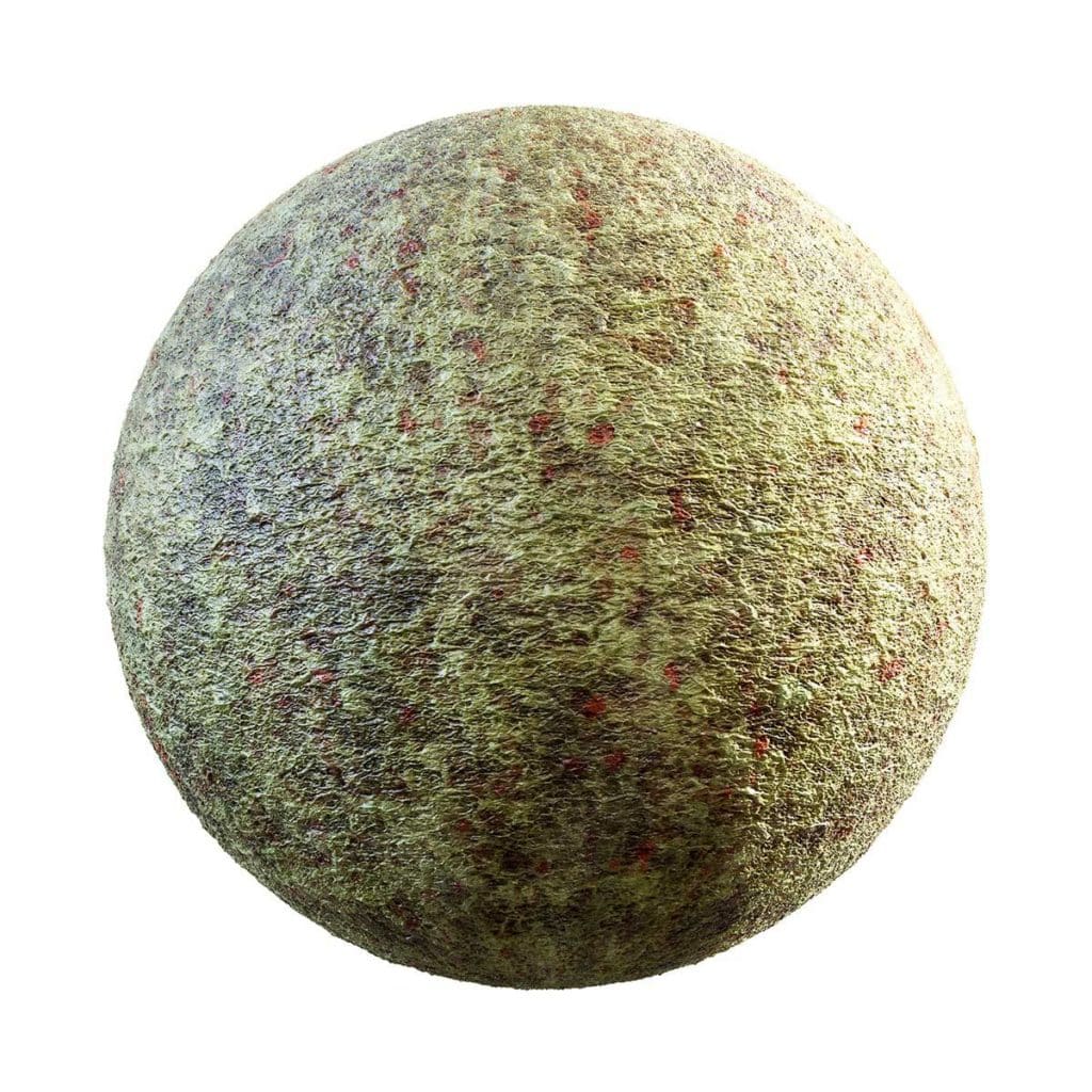 Green Creature Skin PBR Texture