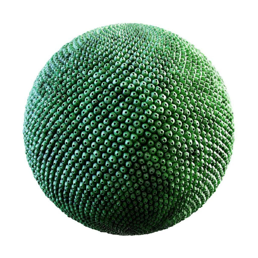 Green Insect Nest PBR Texture