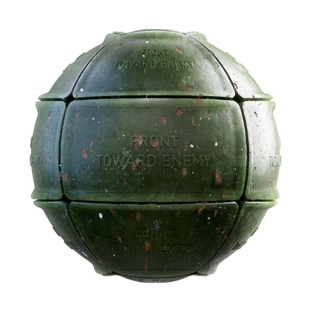 Green Metal Armor PBR Texture