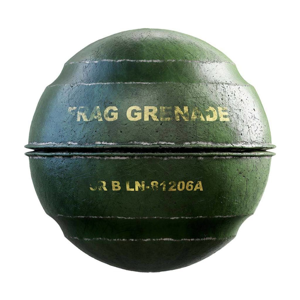 Grenade PBR Texture