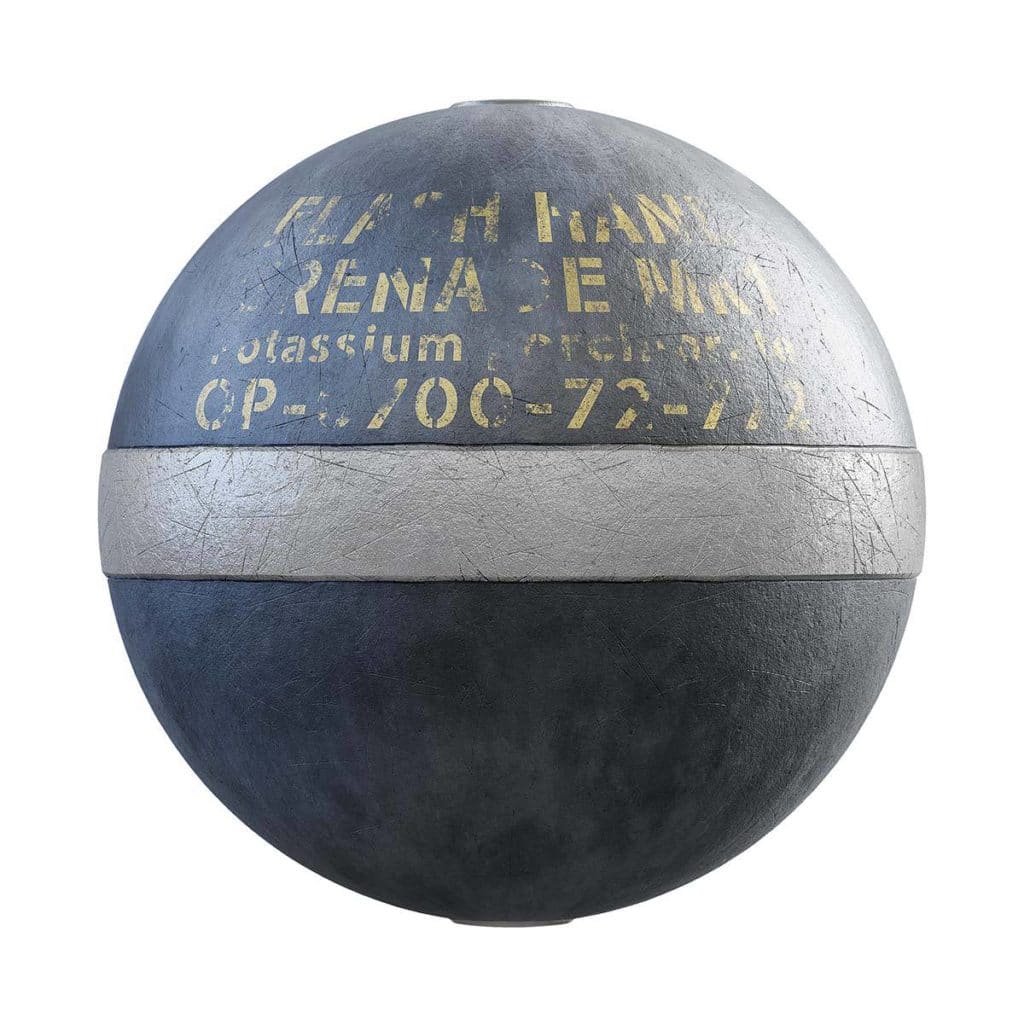 Grenade PBR Texture
