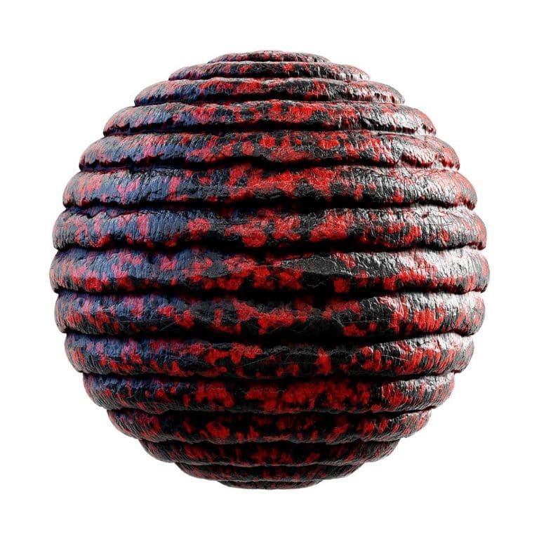 Stained Patterned Metal PBR Texture