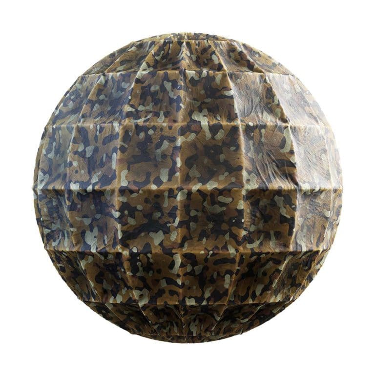 Military Tent PBR Texture