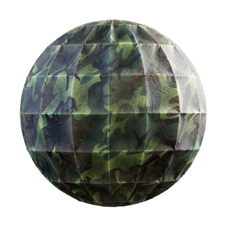 Military Tent PBR Texture