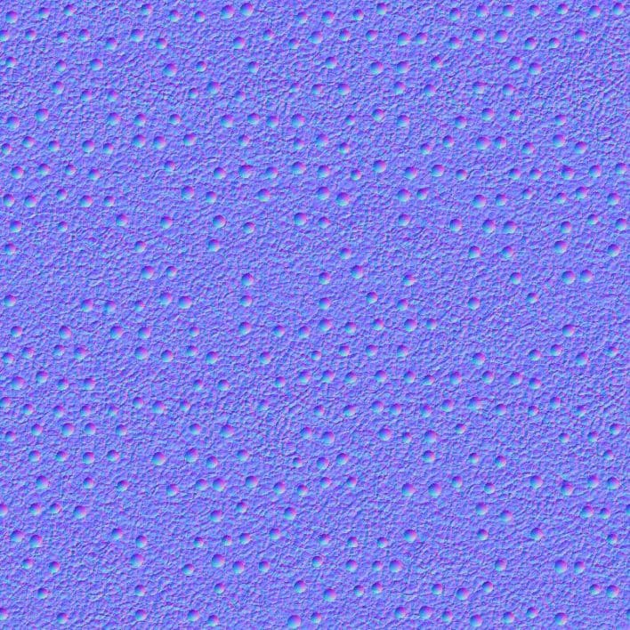 Red Alien Skin PBR Texture