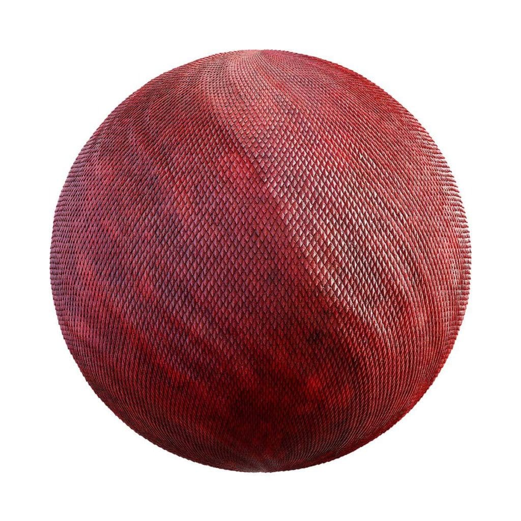 Red Dragon Scales PBR Texture