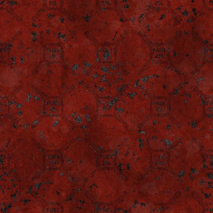 Red Fuel Tank PBR Texture