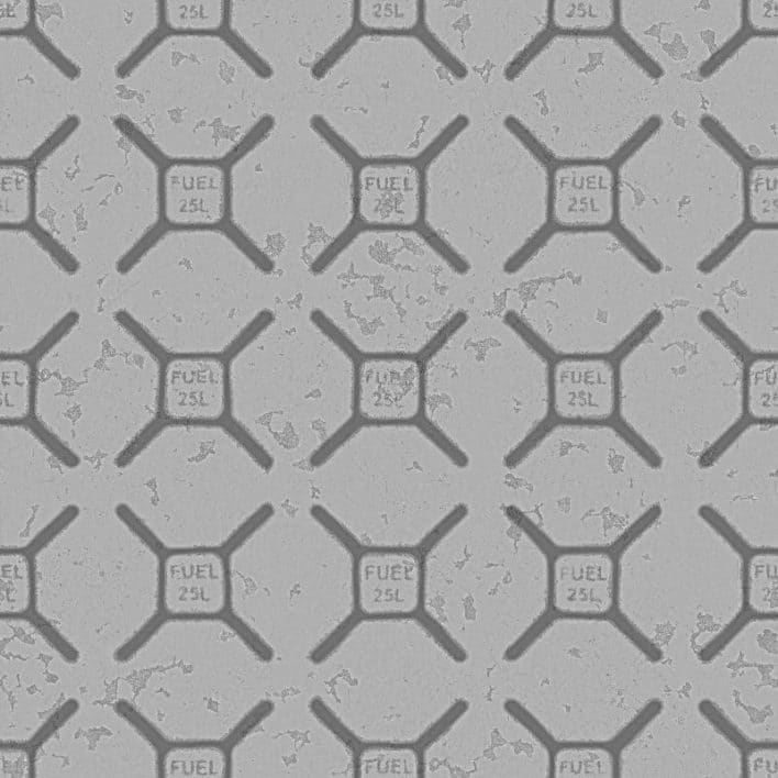 Red Fuel Tank PBR Texture