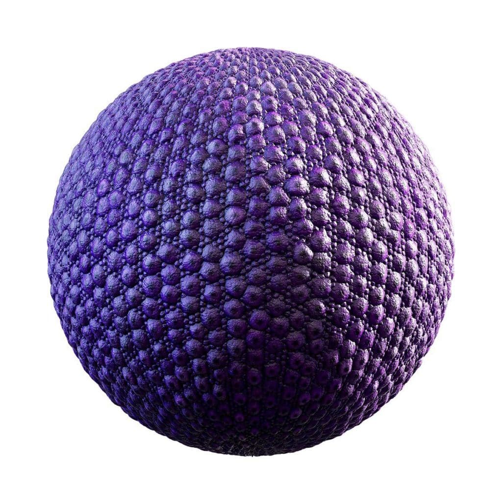 Violet Creature Skin PBR Texture