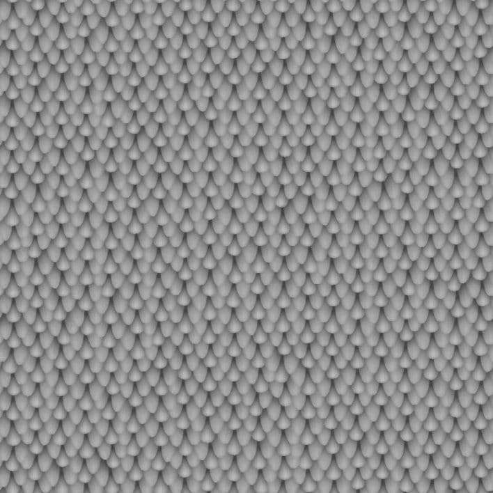 Yellow Dragon Scales PBR Texture