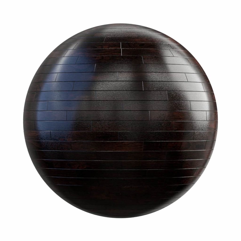 Dark Oak Beveled Floor PBR Texture