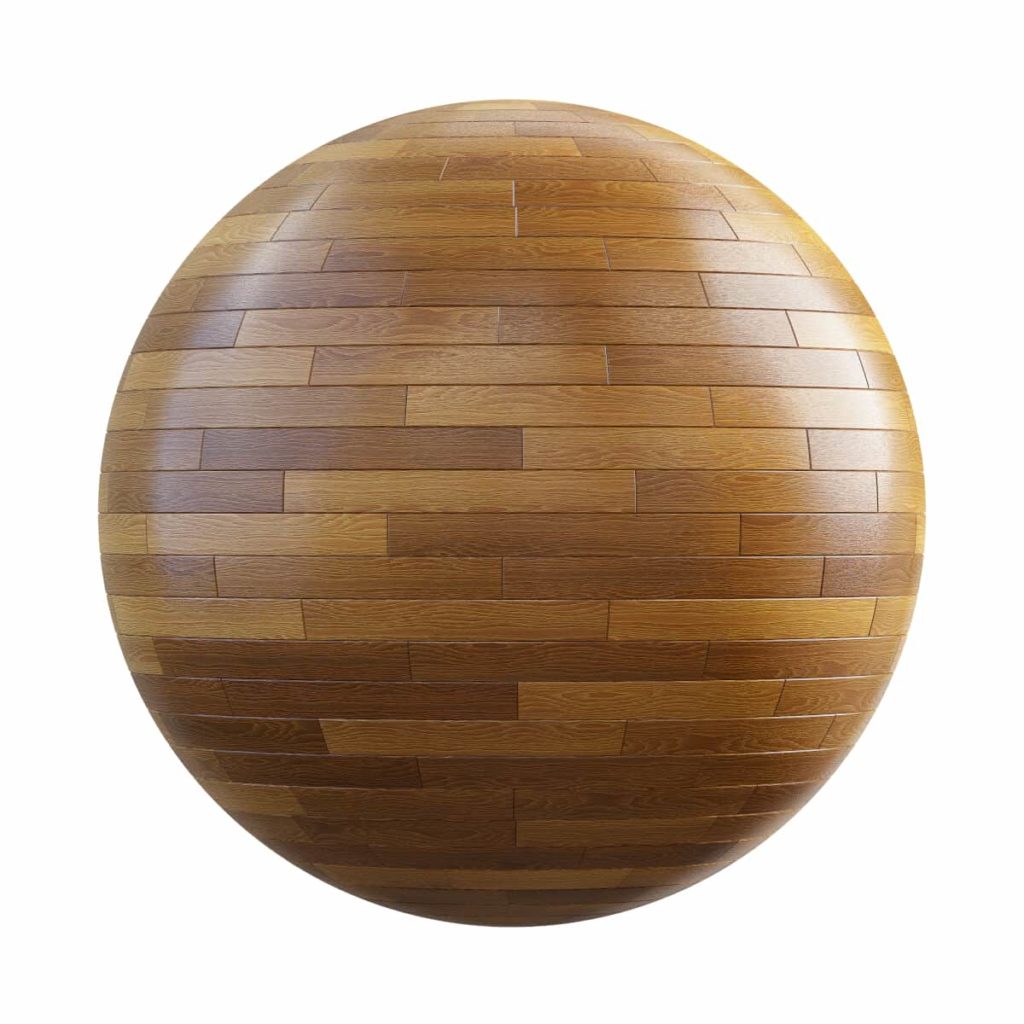 Oak beveled Floor PBR Texture