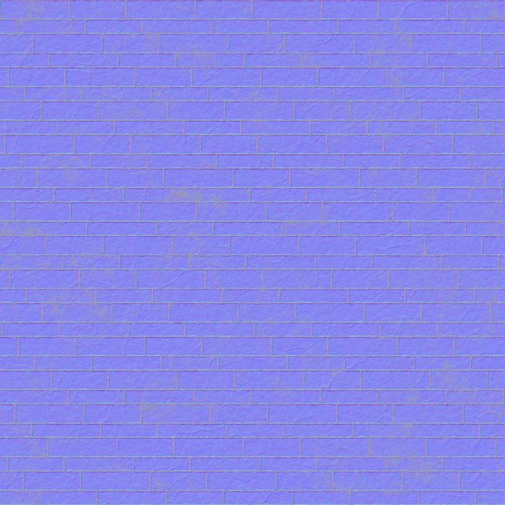 Beige Rectangular Sandstone Pavement PBR Texture