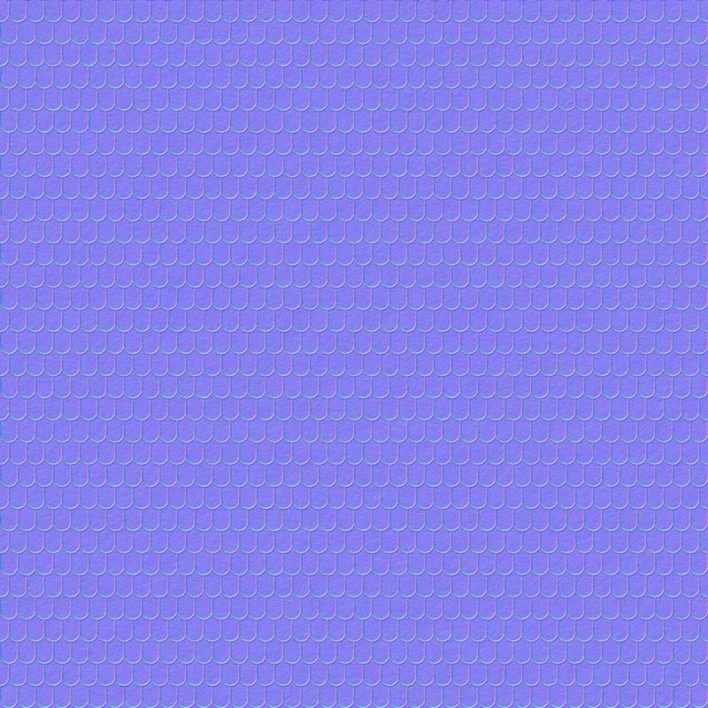 Black Shingle Roof PBR Texture