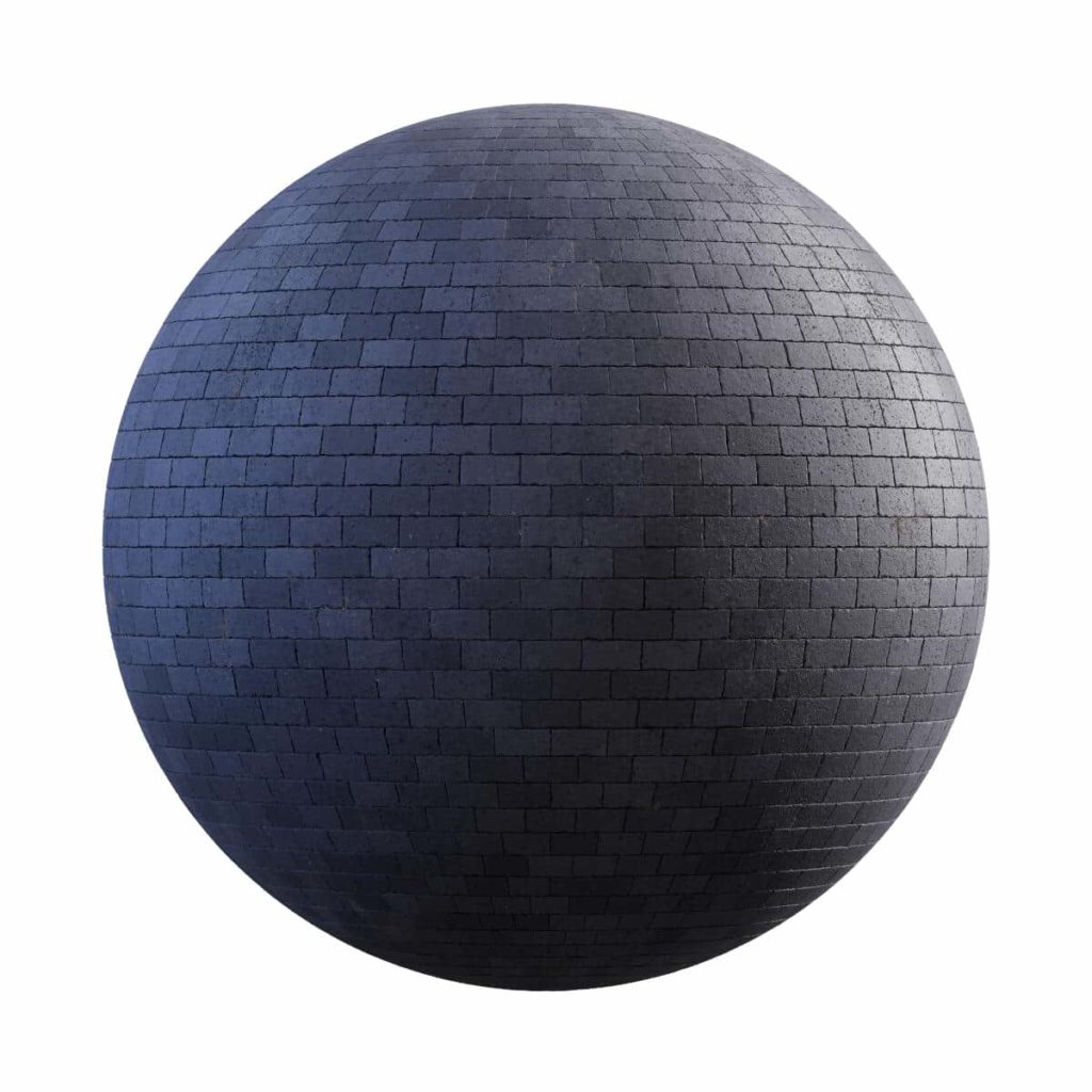 Dark Grey Concrete Pavement PBR Texture