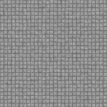 Grey Square Stone Pavement PBR Texture