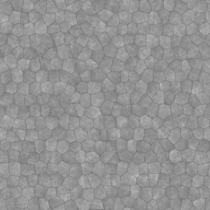 Irregular Beige Stone Pavement PBR Texture